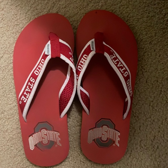My Team | Shoes | Ohio State Flip Flops | Poshmark